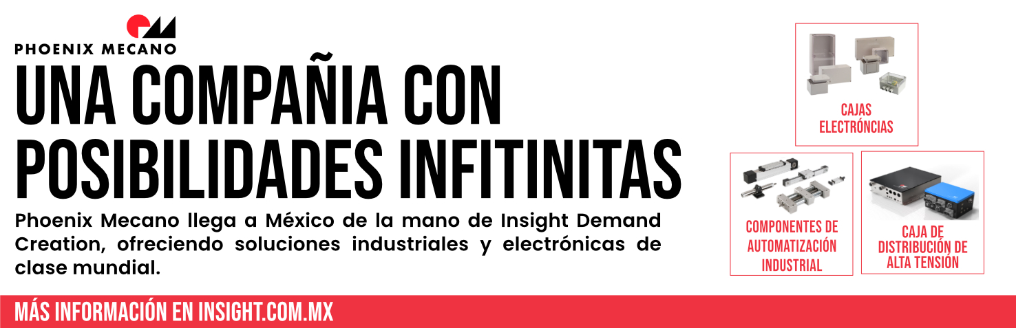 Phoenix Mecano llega a México de la mano de Insight Demand Creation - Oct 01, 2025